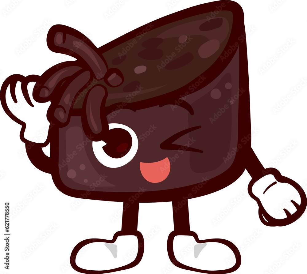 분식, 순대 캐릭터 일러스트. Stock イラスト | Adobe Stock