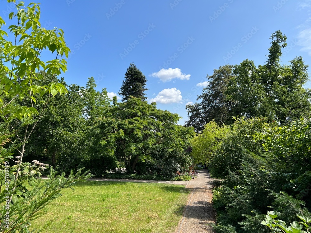 Nordheim Cemetery Park or Park of the Nordheim cemetery - Park des ...