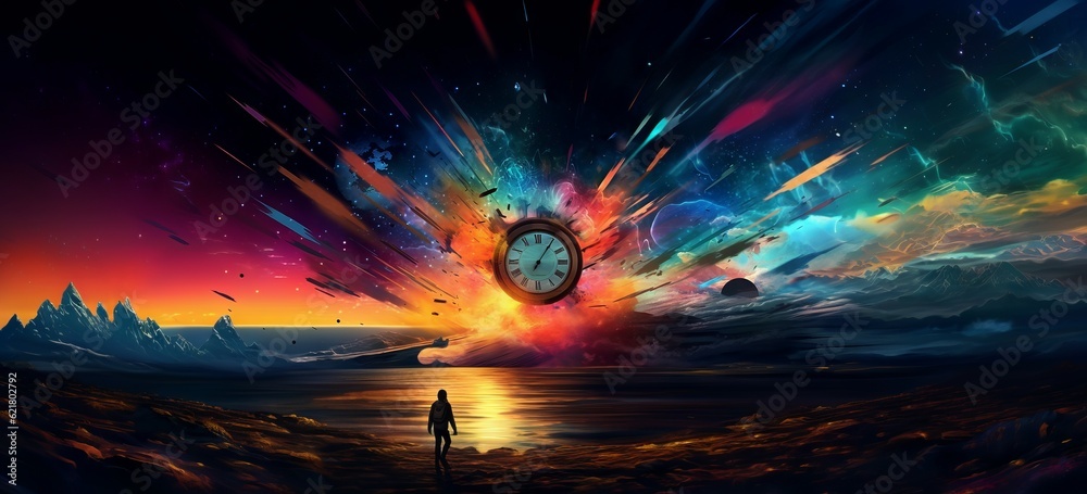Time is running out of time. Time is running out concept. Abstract ...