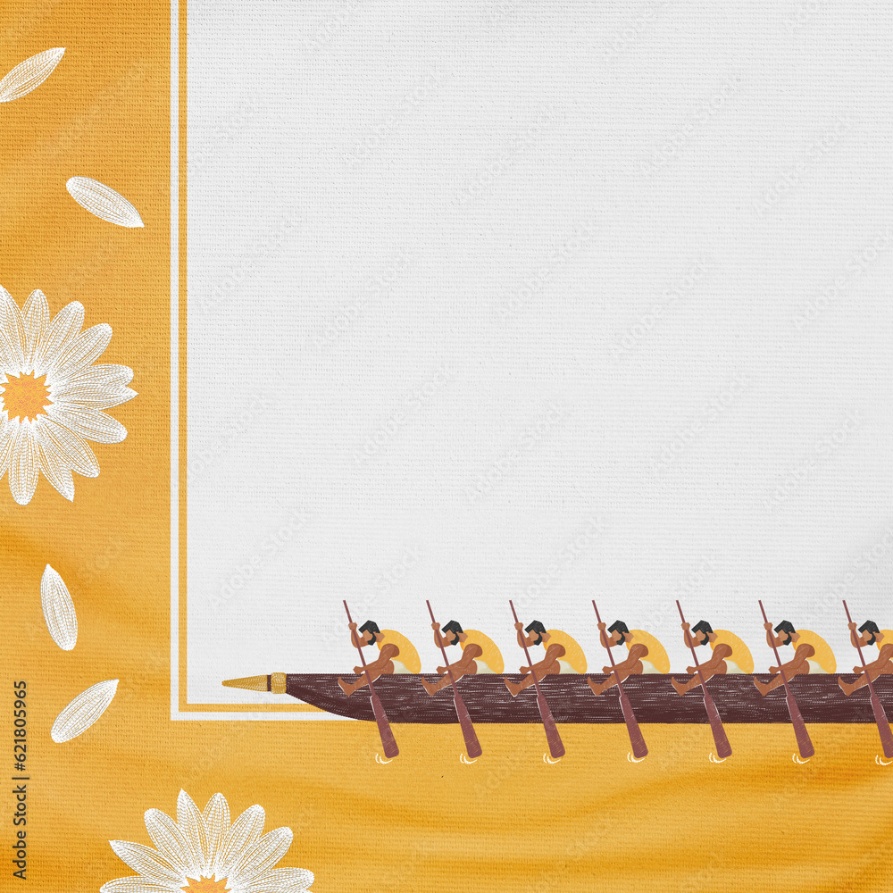 Onam festival background. fabric stitch floral designs. festivals in ...