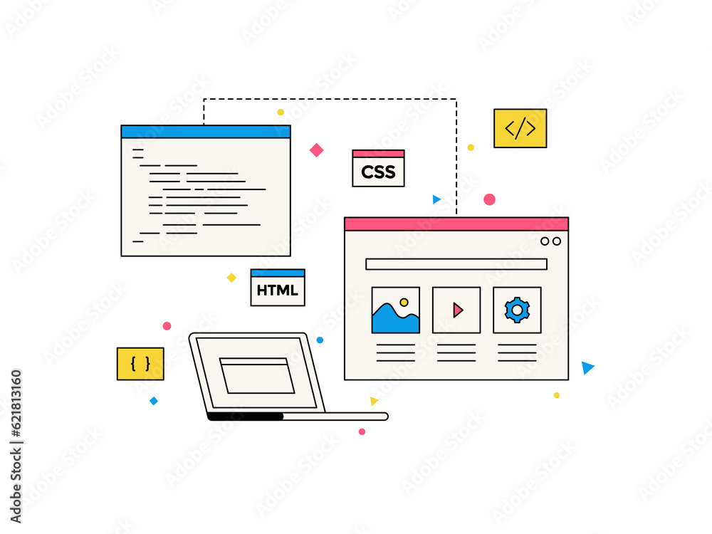 UI UX Illustration Design User Interface Experience Wireframe Layouting ...