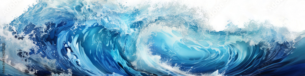 Giant Ocean Wave on transparent background isolated png.Generated with ...