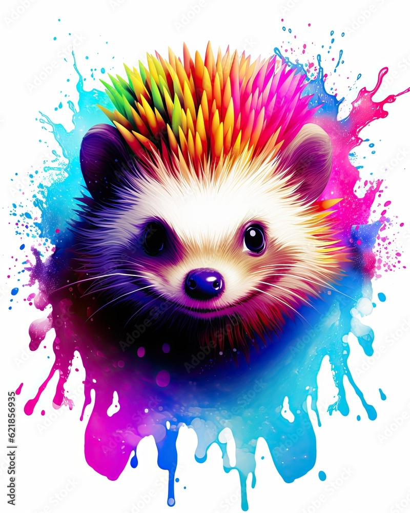 fluidity and unpredictability of watercolors by creating a dynamic and ...