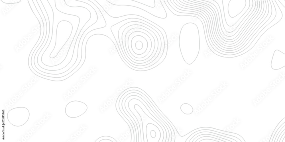 Background of the topographic map. White wave paper curved reliefs ...