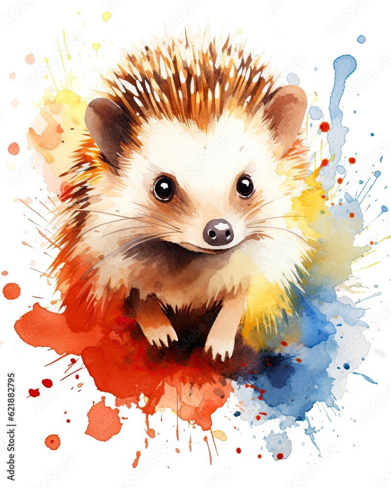 fluidity and unpredictability of watercolors by creating a dynamic and ...