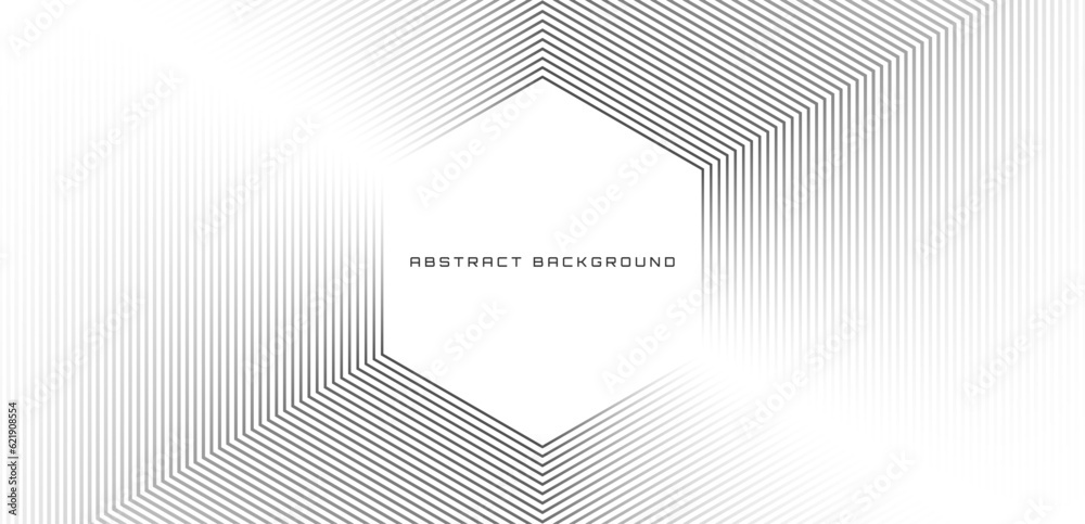 White minimalist techno abstract background overlap layer on bright ...