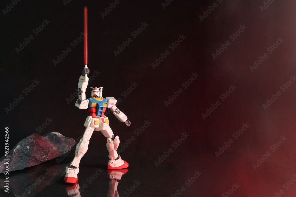 Gundam plastic model kits or gunpla model from gundam animation seires ...