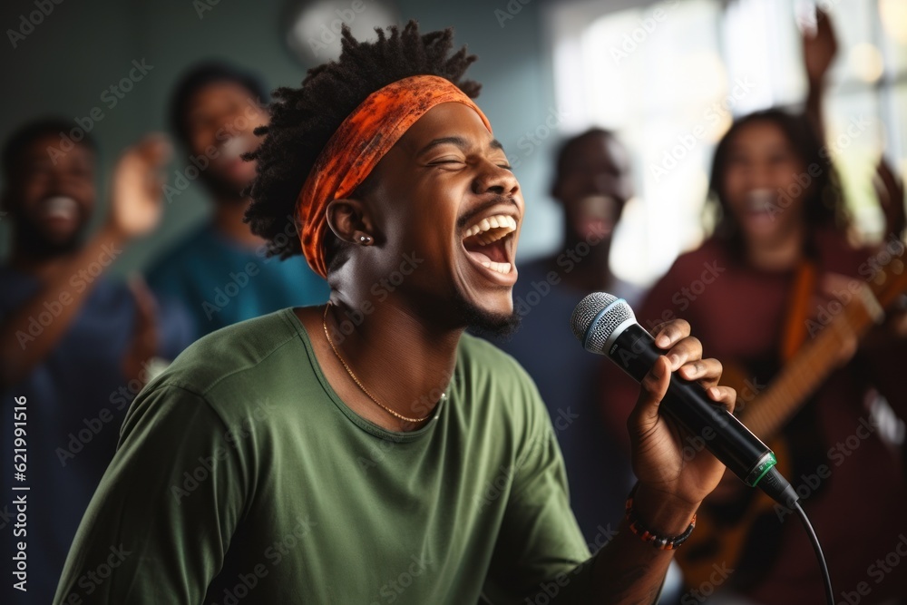 Have fun with beer bottles and singing karaoke while partying at home ...