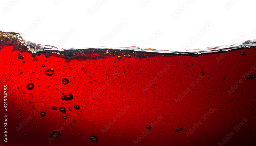 Cola texture isolated white background,Macro cola background on white ...