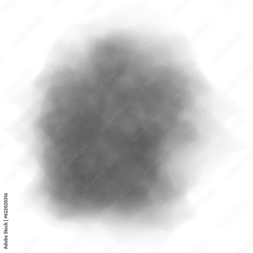 Realistic scary mystical fog in night Halloween. Purple poisonous gas ...