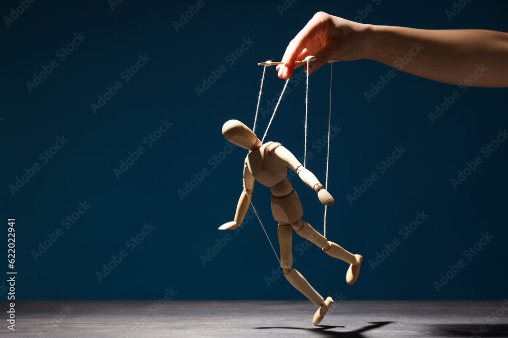 The concept of control and dictatorship over people Stock Photo | Adobe ...