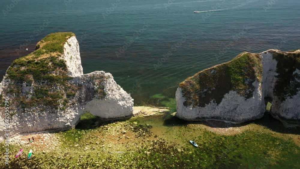 Take in breathtaking 4K Aerial Drone video views of the Jurassic coast ...