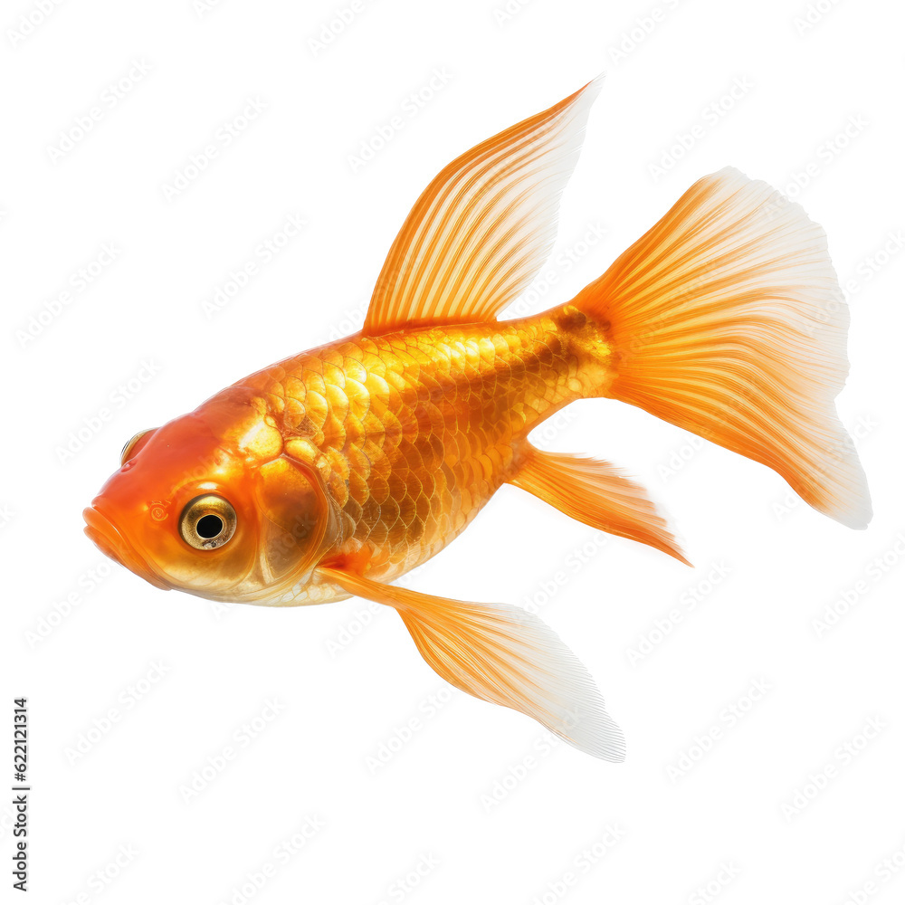 Goldfish, isolated on transparent background, PNG Stock Illustration ...