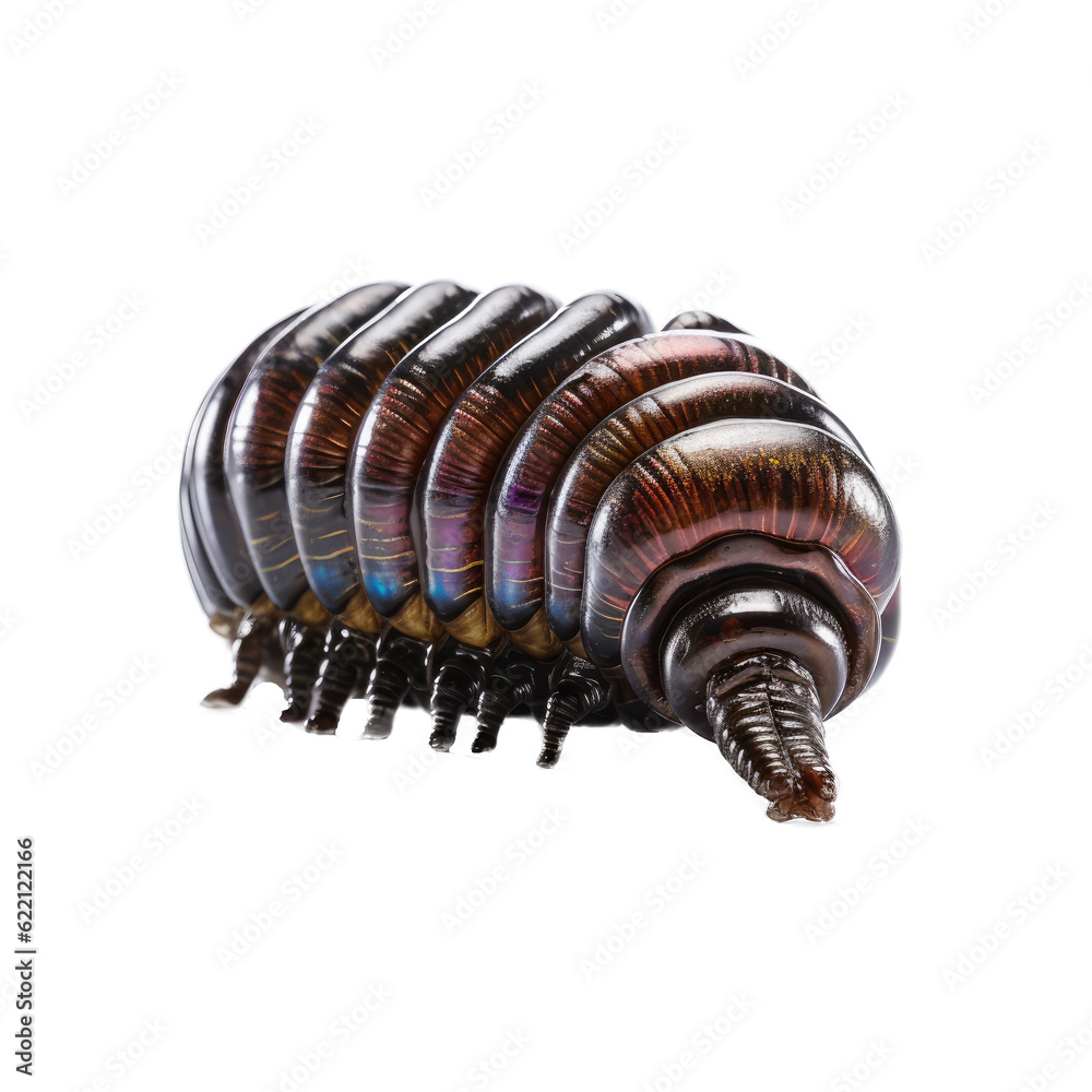 Millipede, isolated on transparent background, PNG Stock Illustration ...