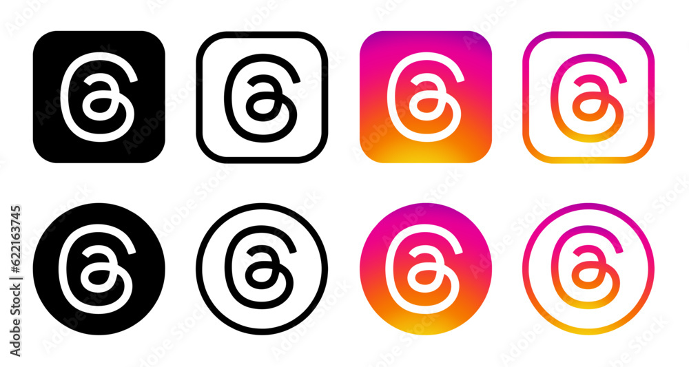 Threads icon transparent png download. New social networking platform ...