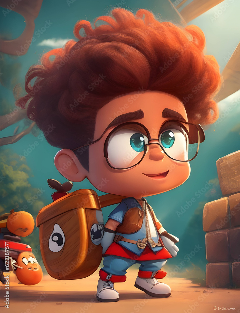 AI generated content. Neural network creates pictures. Computer creates ...