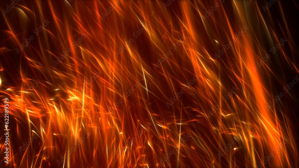 Golden orange elegant fire flame texture. Festive shiny luxury product ...