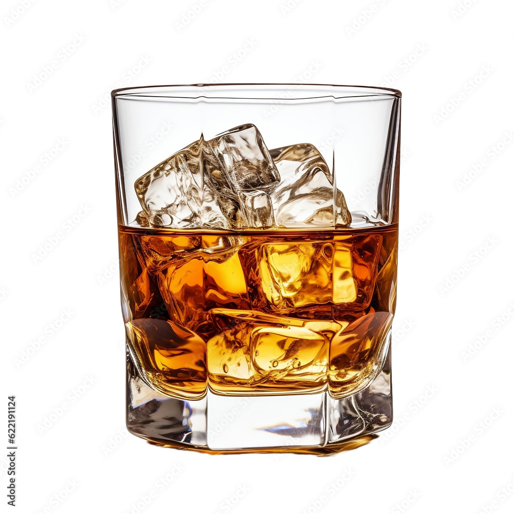glass of whiskey. Rich and indulgent, a full glass of whiskey captured ...