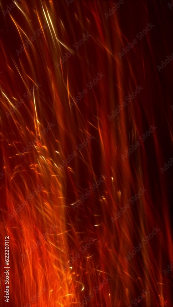 Golden orange elegant fire flame texture. Festive shiny luxury product ...