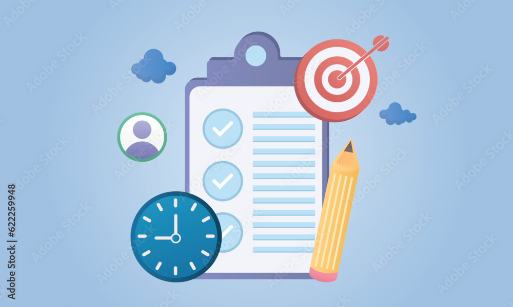 Meeting agenda, priority important task for discussion, objective or purpose to finish, planner ...