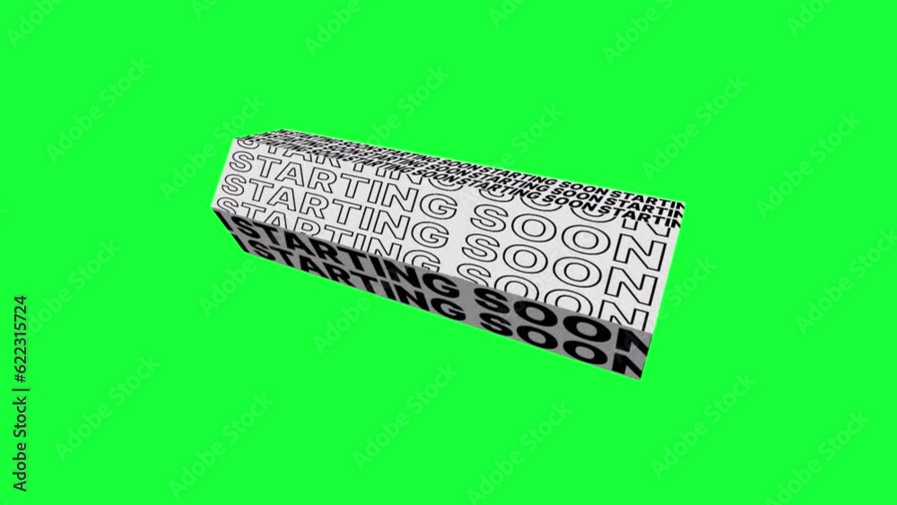 starting soon icon background animated, logo symbol, social media ...