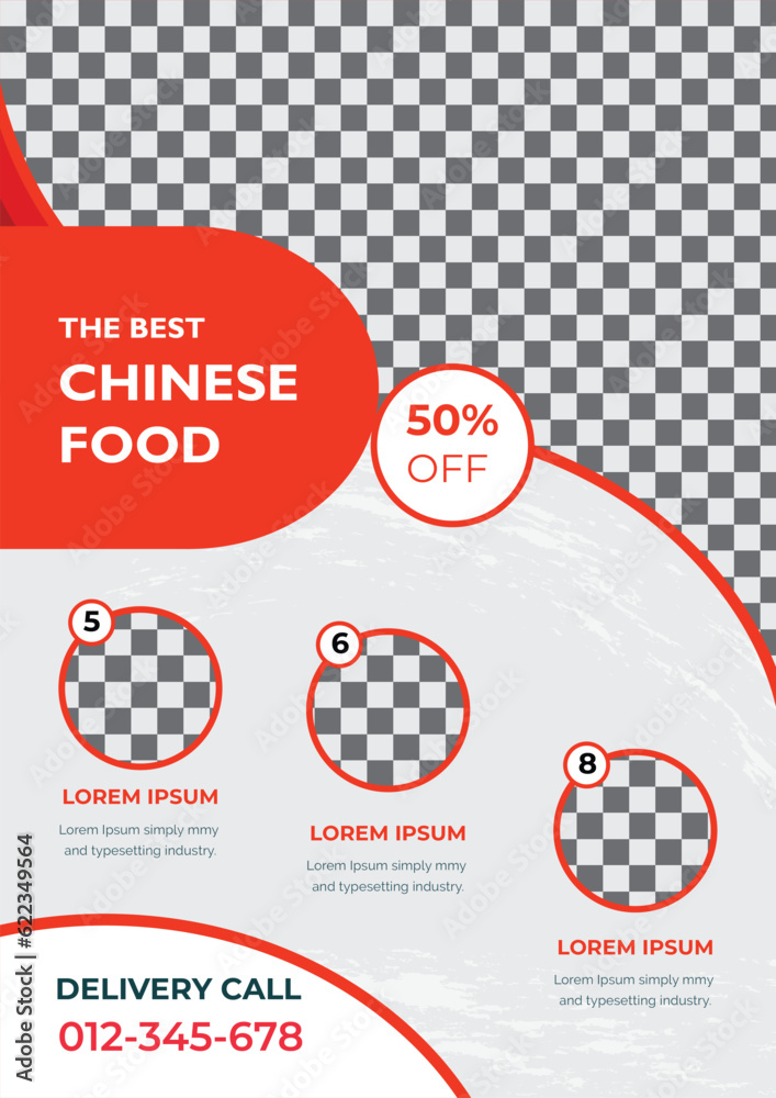 Restaurant and Fast Food discount food Burger Flyer Design, Delicious ...