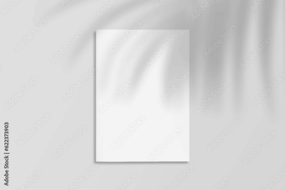 Blank Mockup A4 Paper Leaflet, Flyer, Broadsheet, Follicle ...