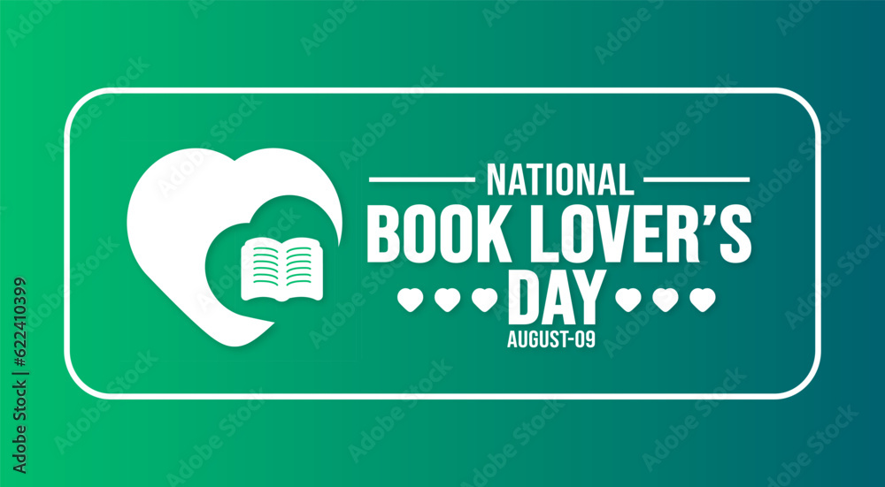Book Lovers Day background template. Holiday concept. background ...