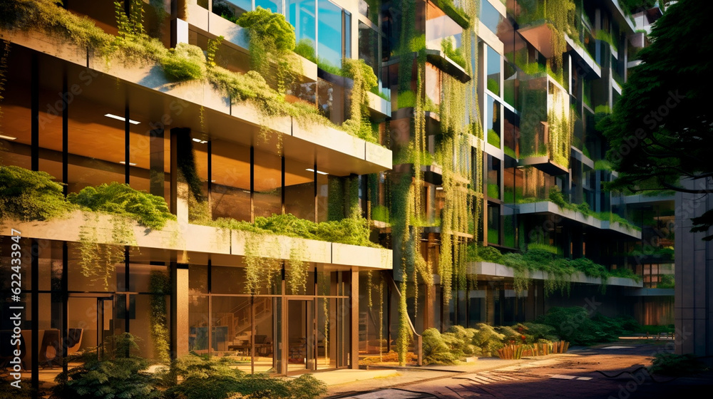 Green Building Innovations,Sustainable Architecture Design with Indoor ...