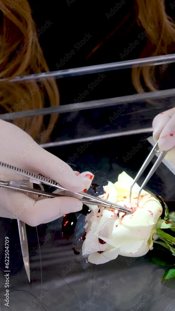 Doctor hand pointing heart anatomy human body model on white background ...