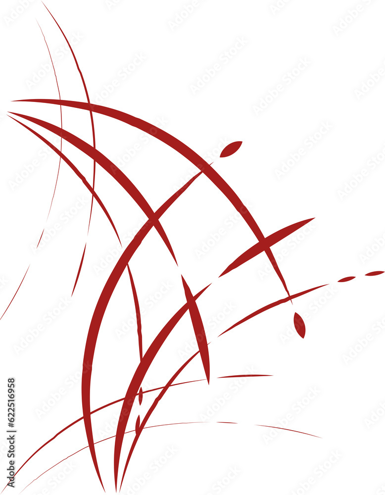 Digital png illustration of red underline shape pattern on transparent ...