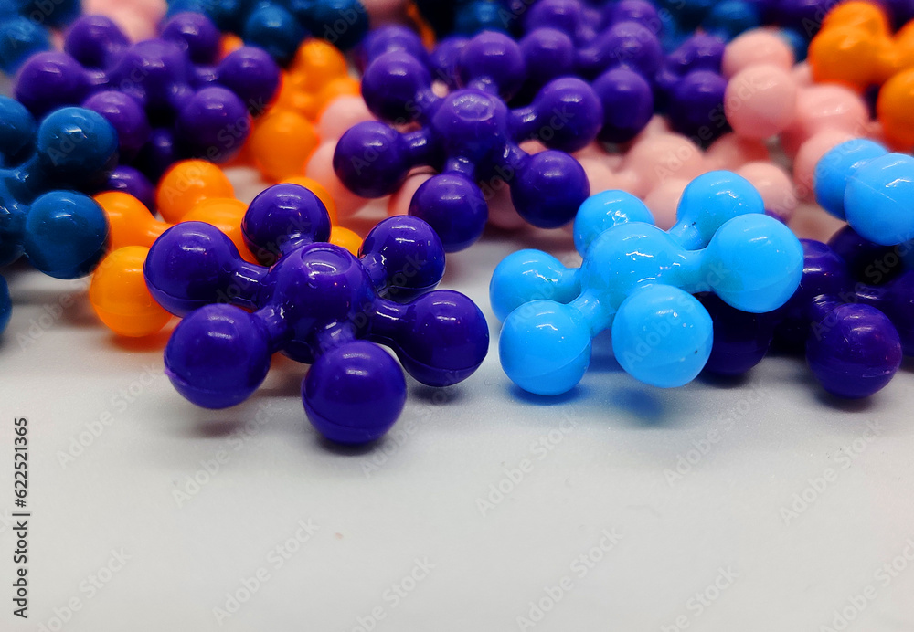 Building Blocks background. Connect Toys, Interlocking Solid Plastic ...