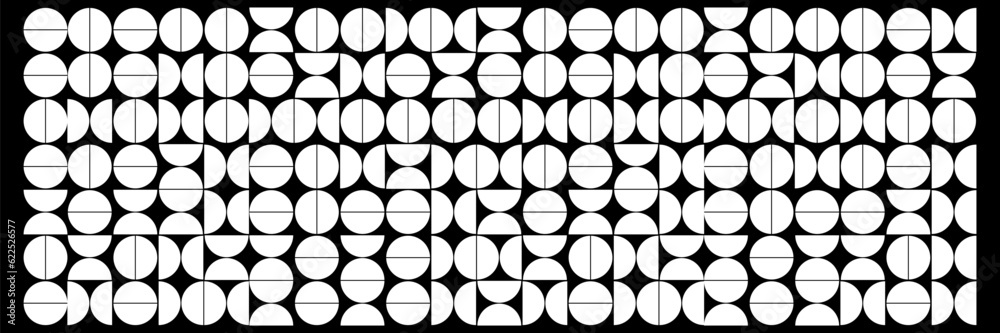 Brutalist abstract geometric shapes and grids. Vector set of different ...