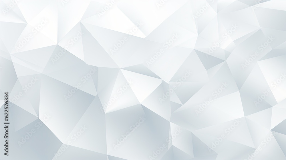 polygon white abstract background, origami shapes background Stock ...