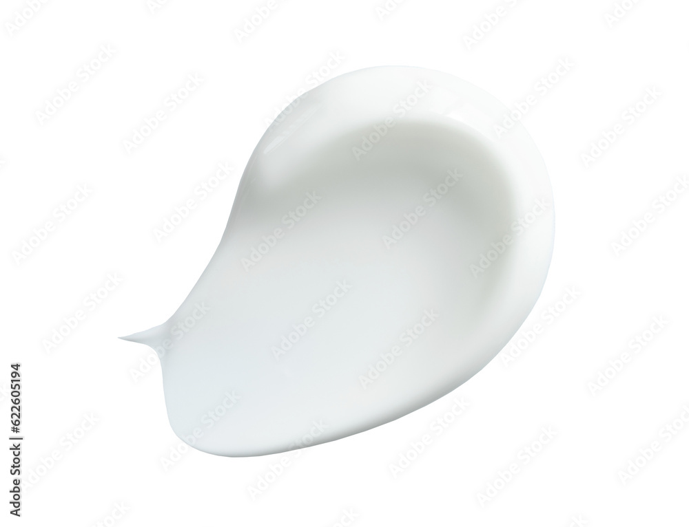 cosmetic smears cream texture on transparent background Stock Photo ...