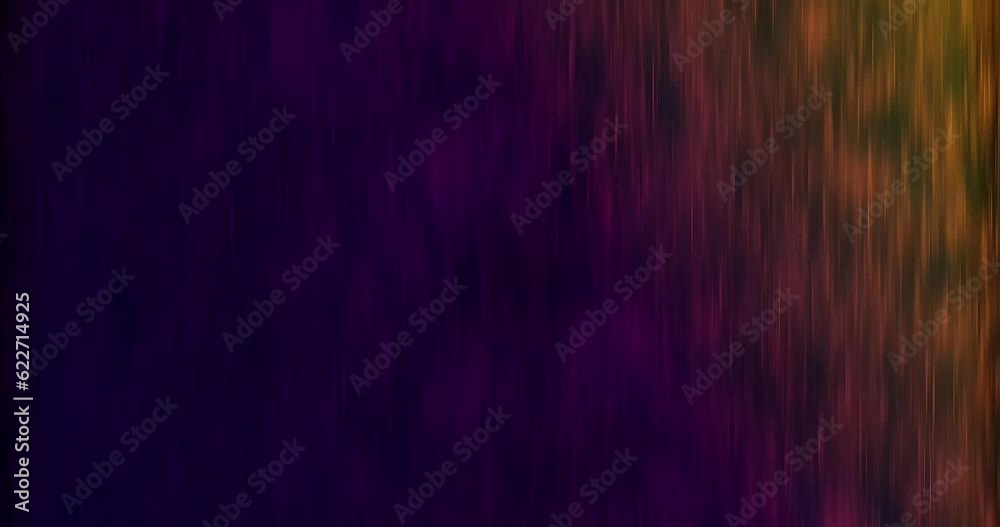 Violet and yellow beams of light form constantly changing spots of ...
