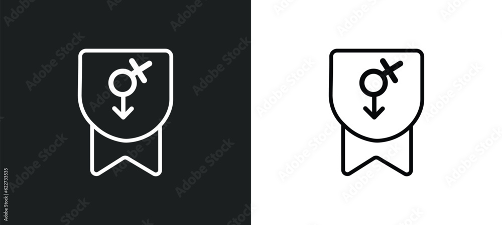 fraternity outline icon in white and black colors. fraternity flat ...