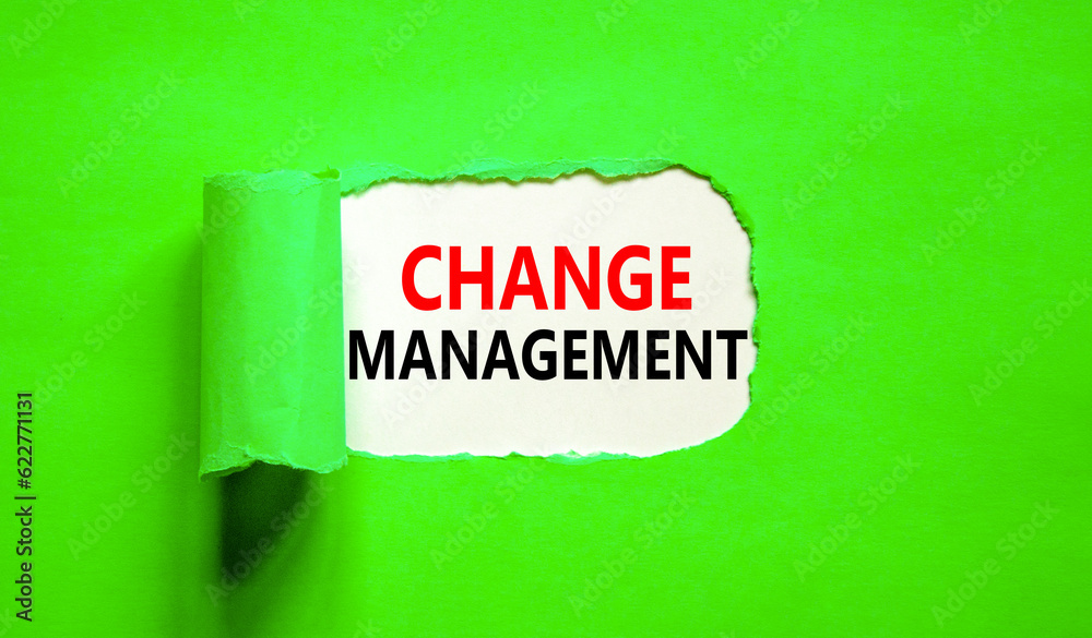 Change management symbol. Concept words Change management on beautiful ...