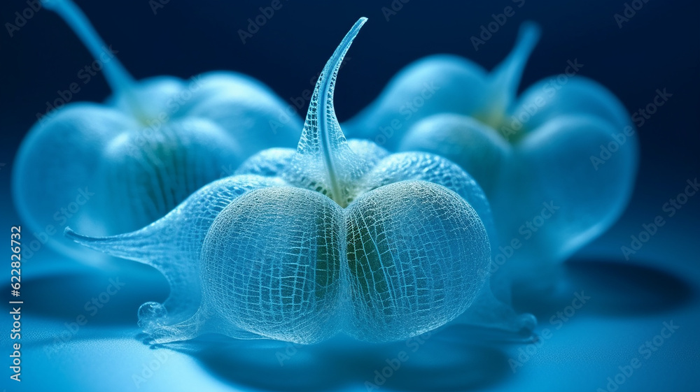 Artificial generated bubble bionic natural tissue 3d printed structure ...