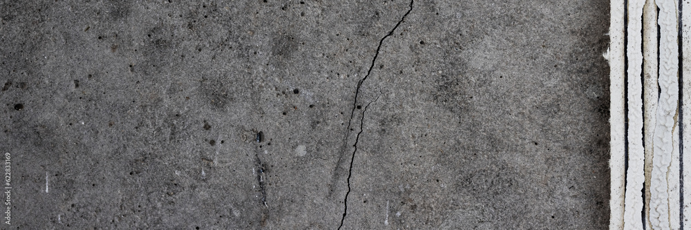 Torn old faded paper wallpaper with a retro pattern. Tattered scraps of ...