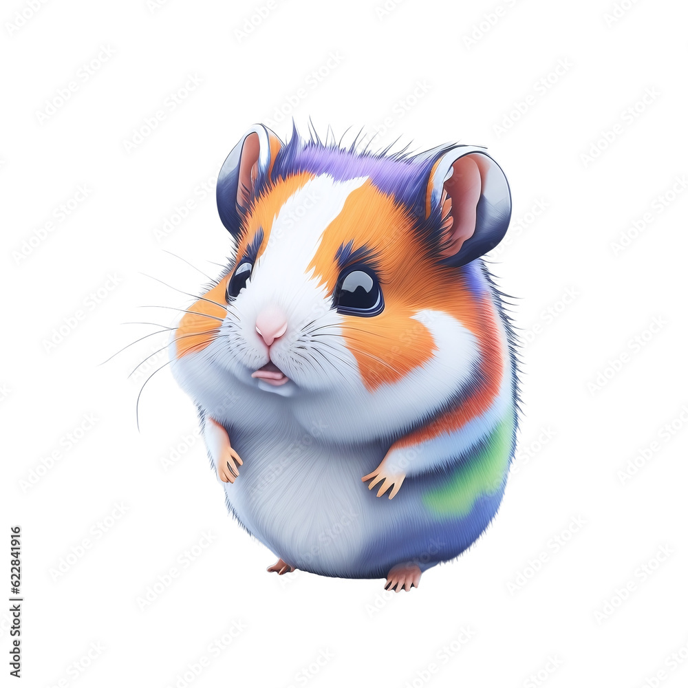 Hamster Stickers Print Svg Bundle, best friend cute animal clipart baby ...