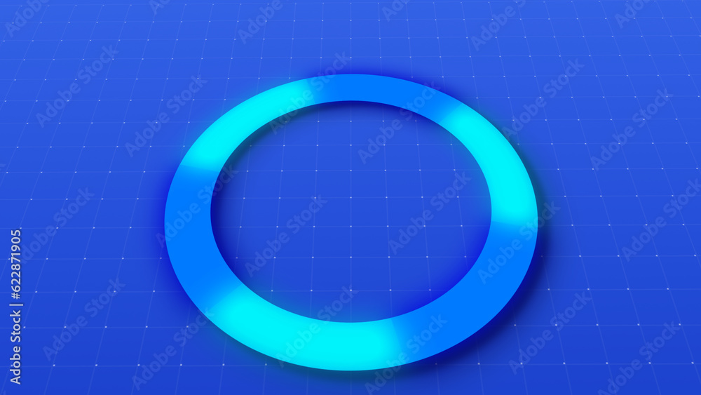 SIMPLE AND CLEN LOADING ANIMATION WITH DIGITAL DOTS GRID MOVING IN BG ...