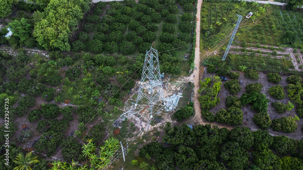 Architectural metal structures of frame base connection with rivets and ...