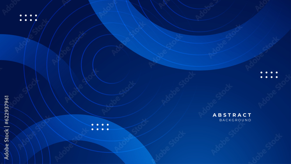 Geometric blue shapes wallpaper for poster, certificate, presentation ...