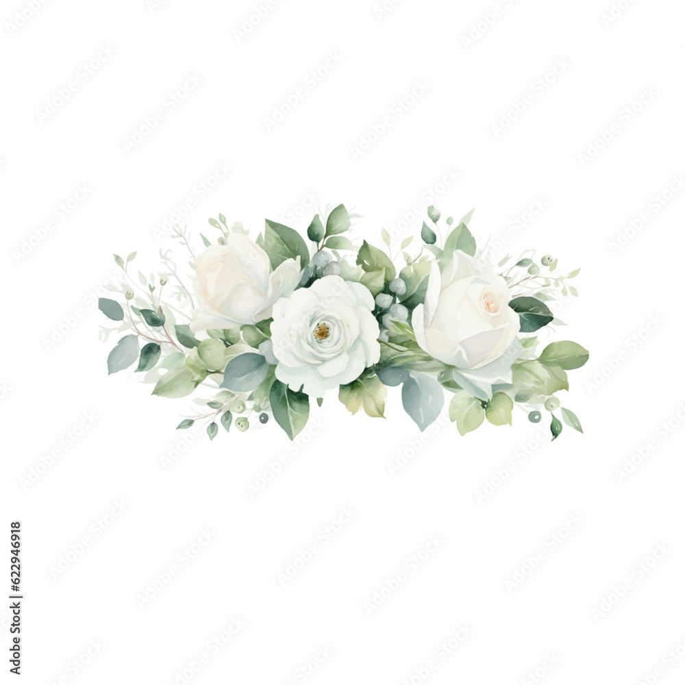 Luxury botanical gold wedding frame elements. Border, glitters, leaf ...