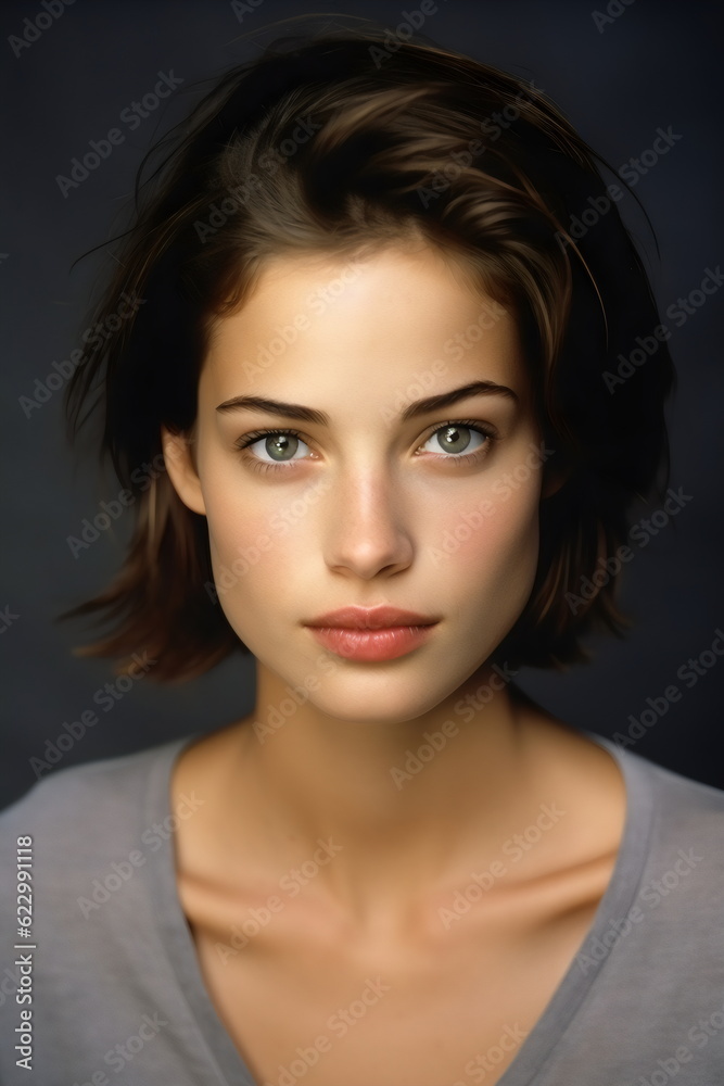 actress headshot from the 90s, made with generative ai Stock ...