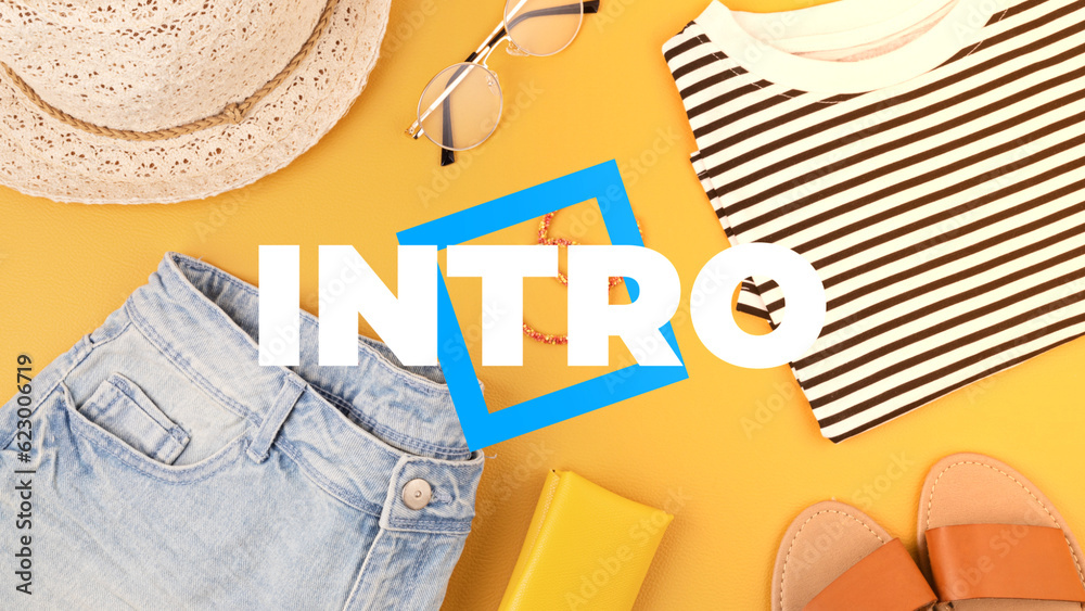 Promo Slideshow Intro Stock Template Adobe Stock