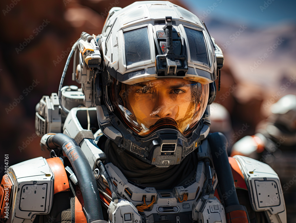 Soldiers of Mars: The Martian Armies, a group of cyborgs with centuries ...