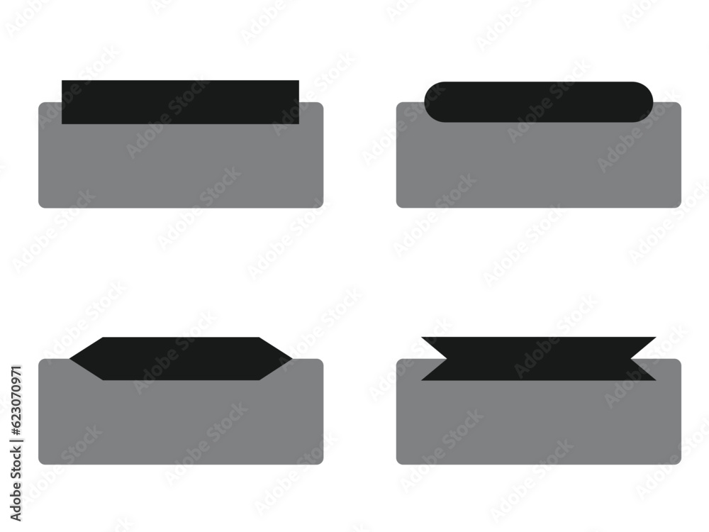 vector for text, speech. Quotation box frames with borders design for ...