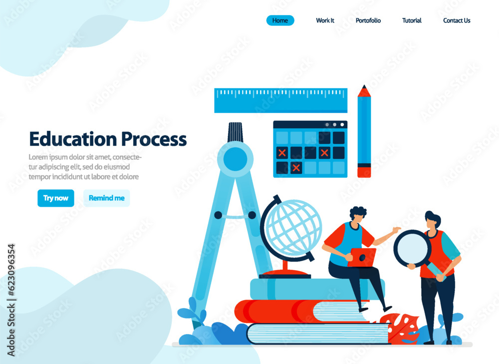 website design of educational process and modern learning. understand ...